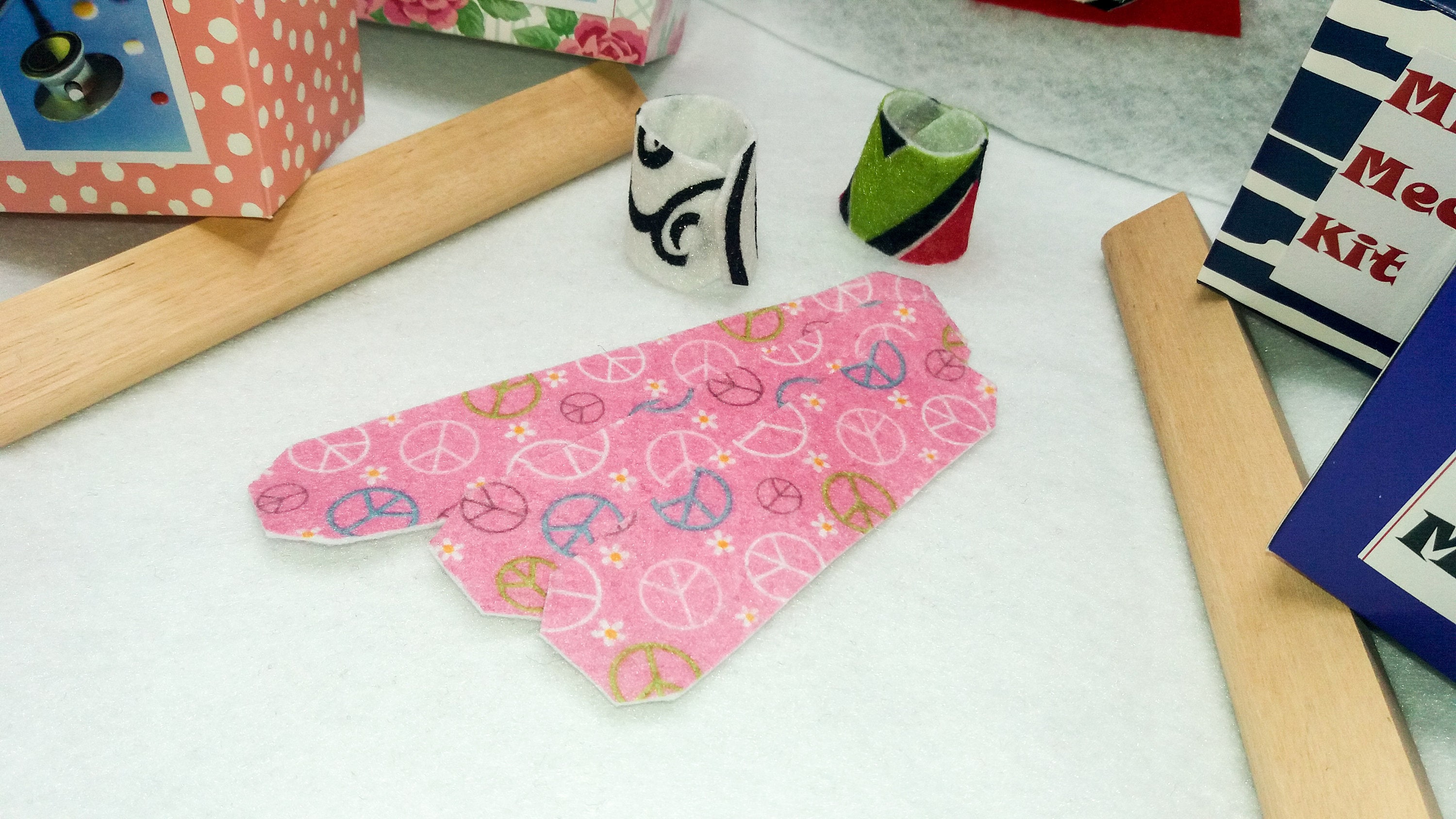 Felt Band Aids: Pink Party 3 Packs | Etsy