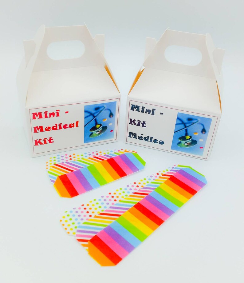 Felt Band Aids: Rainbow Pride Polka-dot & Striped Bandages 3 - Etsy