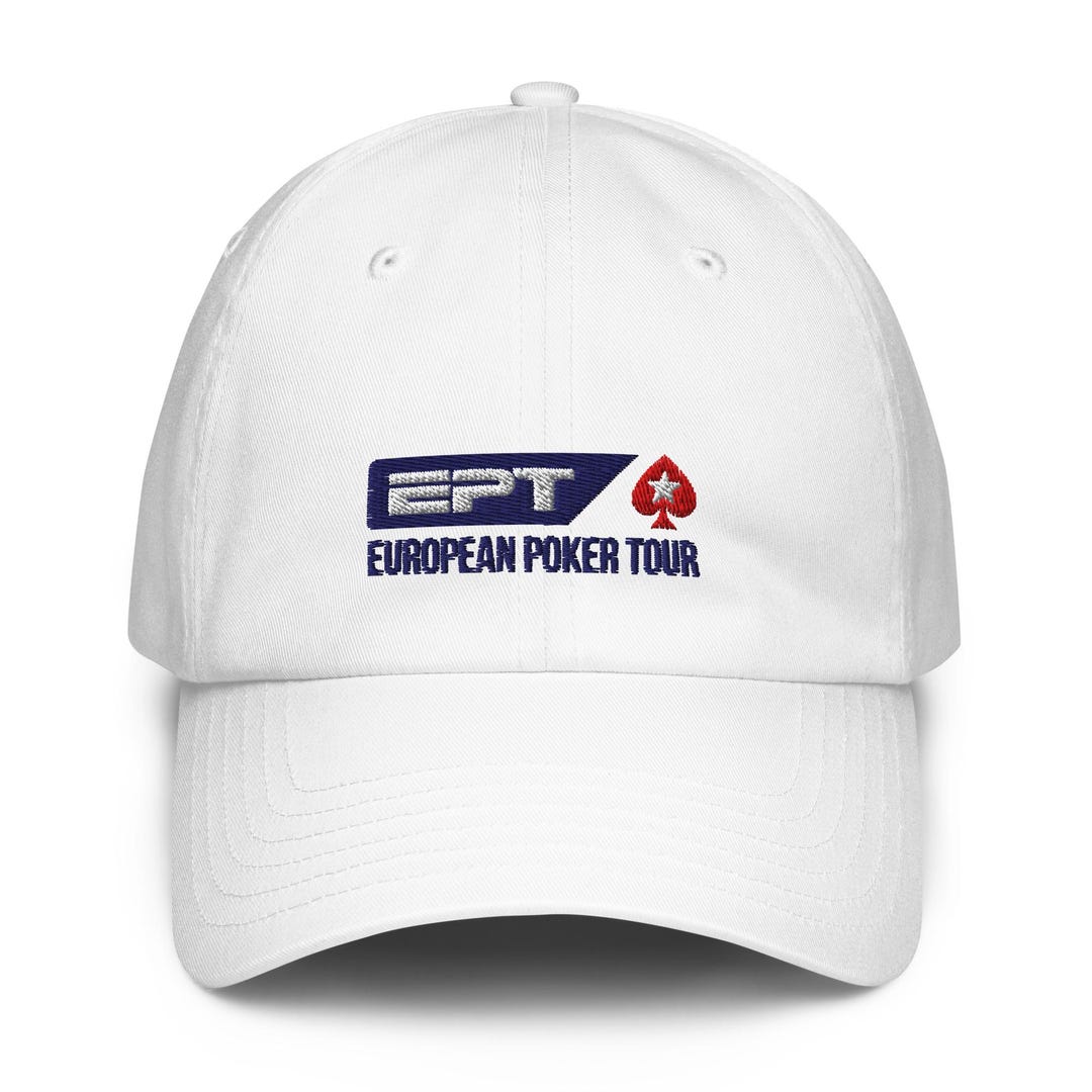 Under Armour White Dad Hat | EPT Edition Embroidered Poker Cap - Etsy