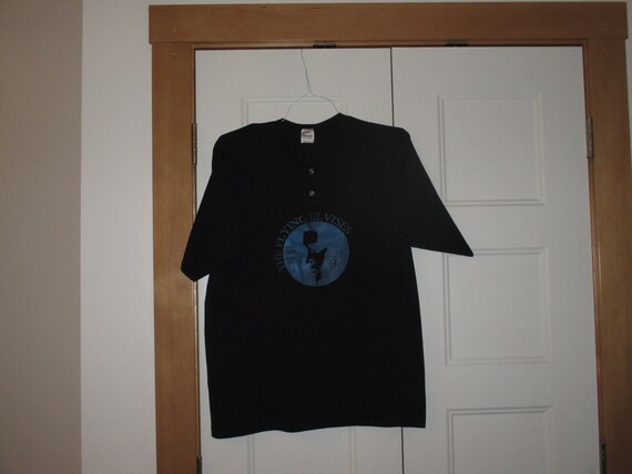 Rare Vintage 1980s Flying Elvis Presley Baseball Jers… - Gem