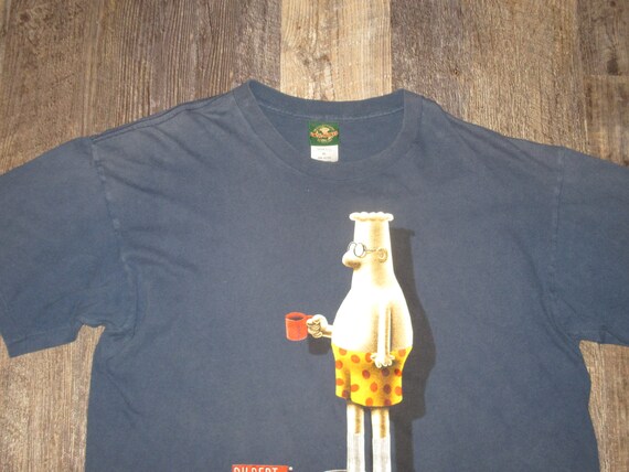 Rare Vintage 1990s Dilbert Comic Technology T Shirt - Gem