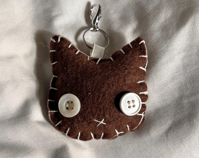 Handmade Custom Plushie Keychain Animal - Etsy