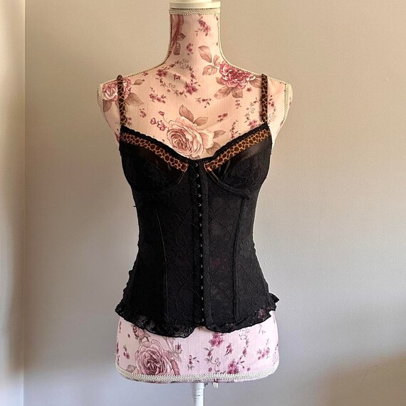 cheetah print corset - Gem