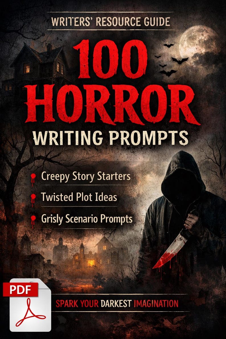 100 Horror Prompts for Ai - Etsy Australia