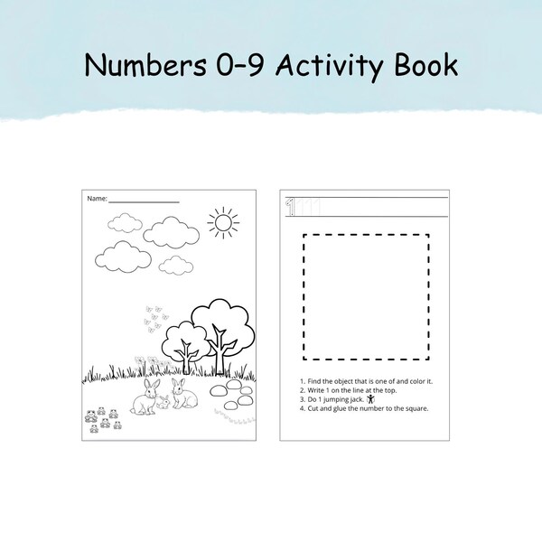 Numbers 0 9 Puzzle - Etsy