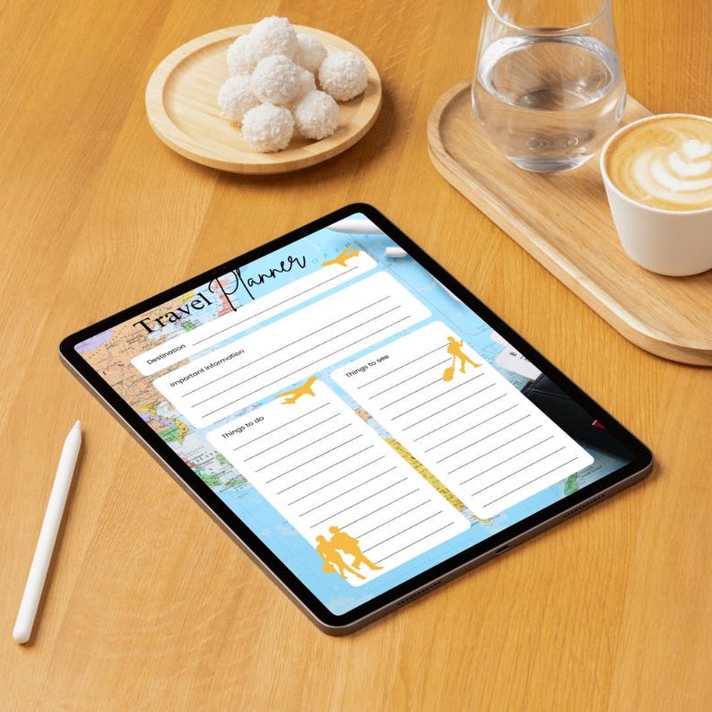 Ultimate Travel Planner Printable | Itinerary Organizer (PDF PNG) - Etsy