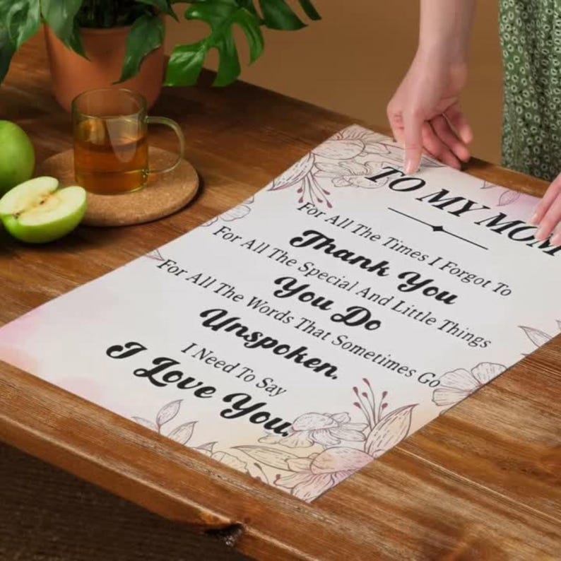 20 Gratitude Appreciation Posters for Mom | Affirmation Wall Art (PDF ...