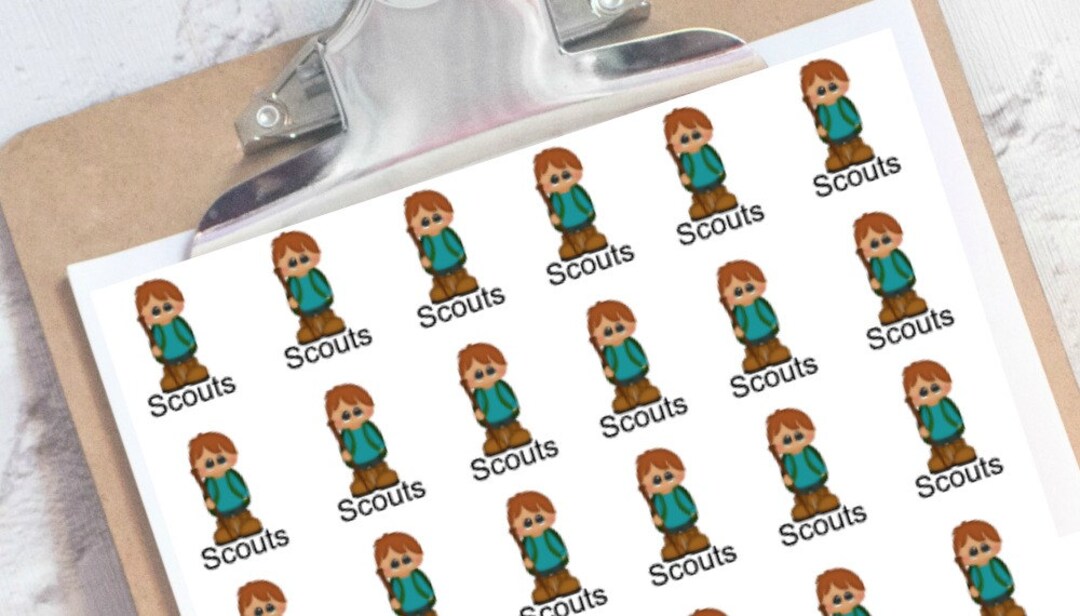 Scout Sticker - Etsy