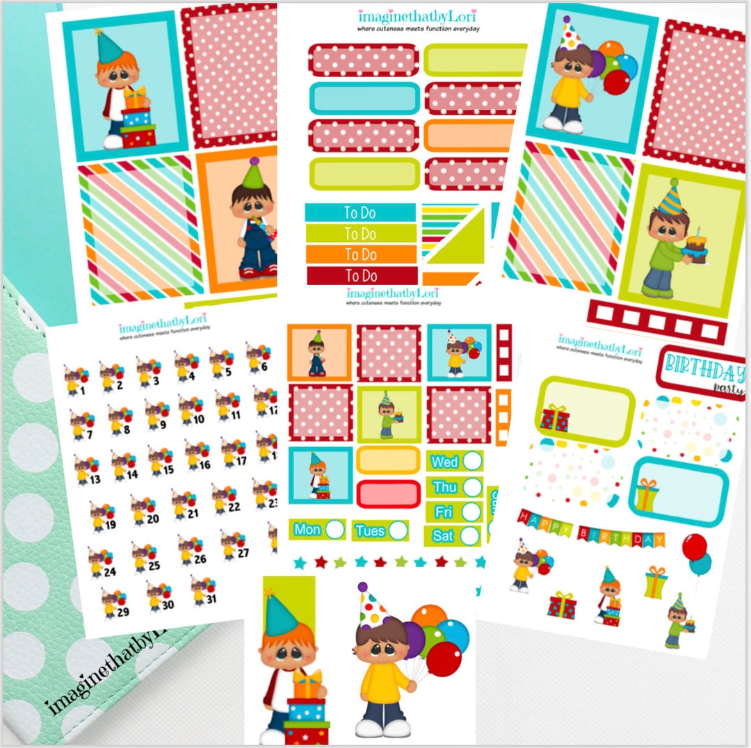 Birthday Boy Mini Kit - Etsy