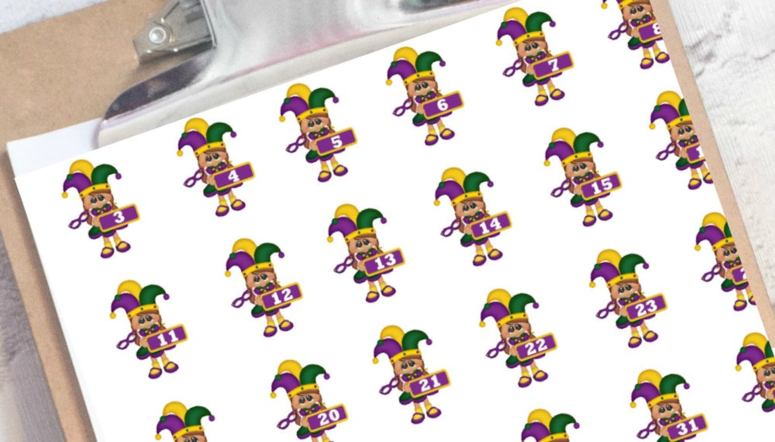 Mardi Gras Countdown - Etsy