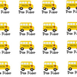 Bus Rider Planner Stickers - Etsy