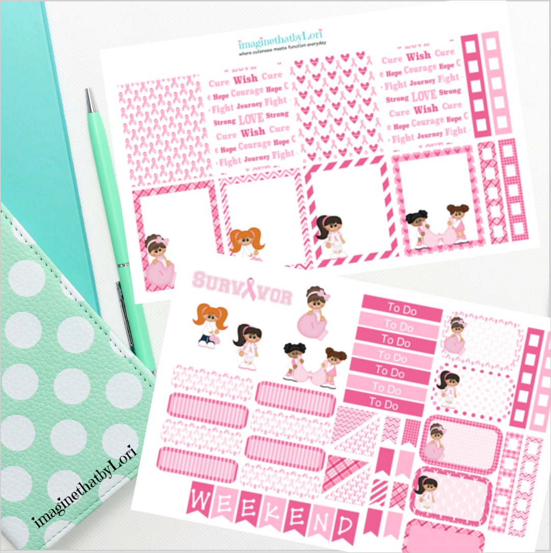 Pink Breast Cancer Kit - Etsy