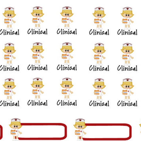 Clinical Stickers - Etsy