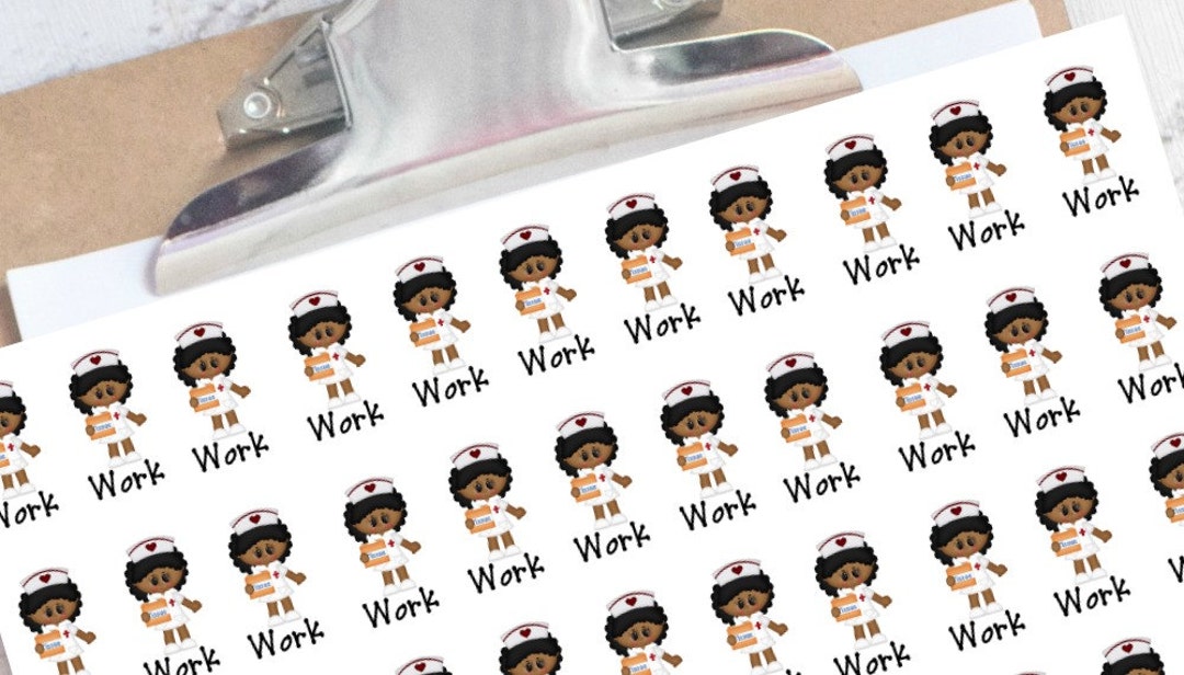 Nurse Planner Stickers (AA) - Etsy