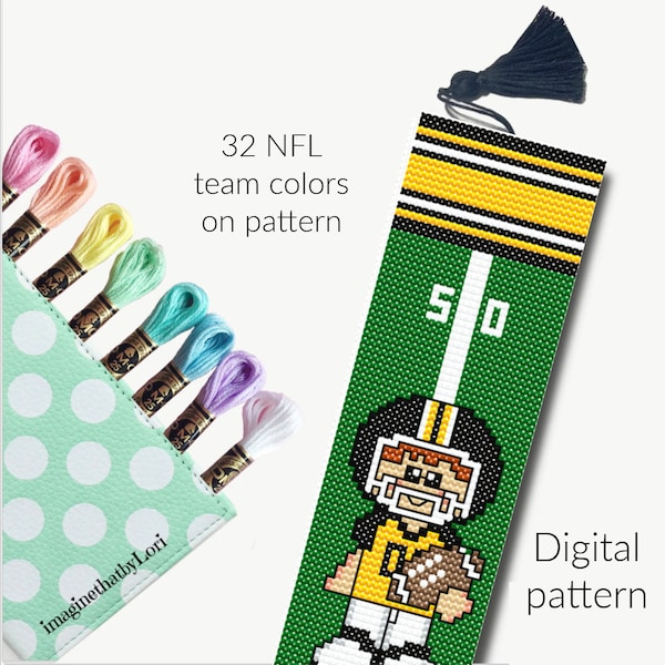 Nfl Cross Stitch Pattern - Etsy