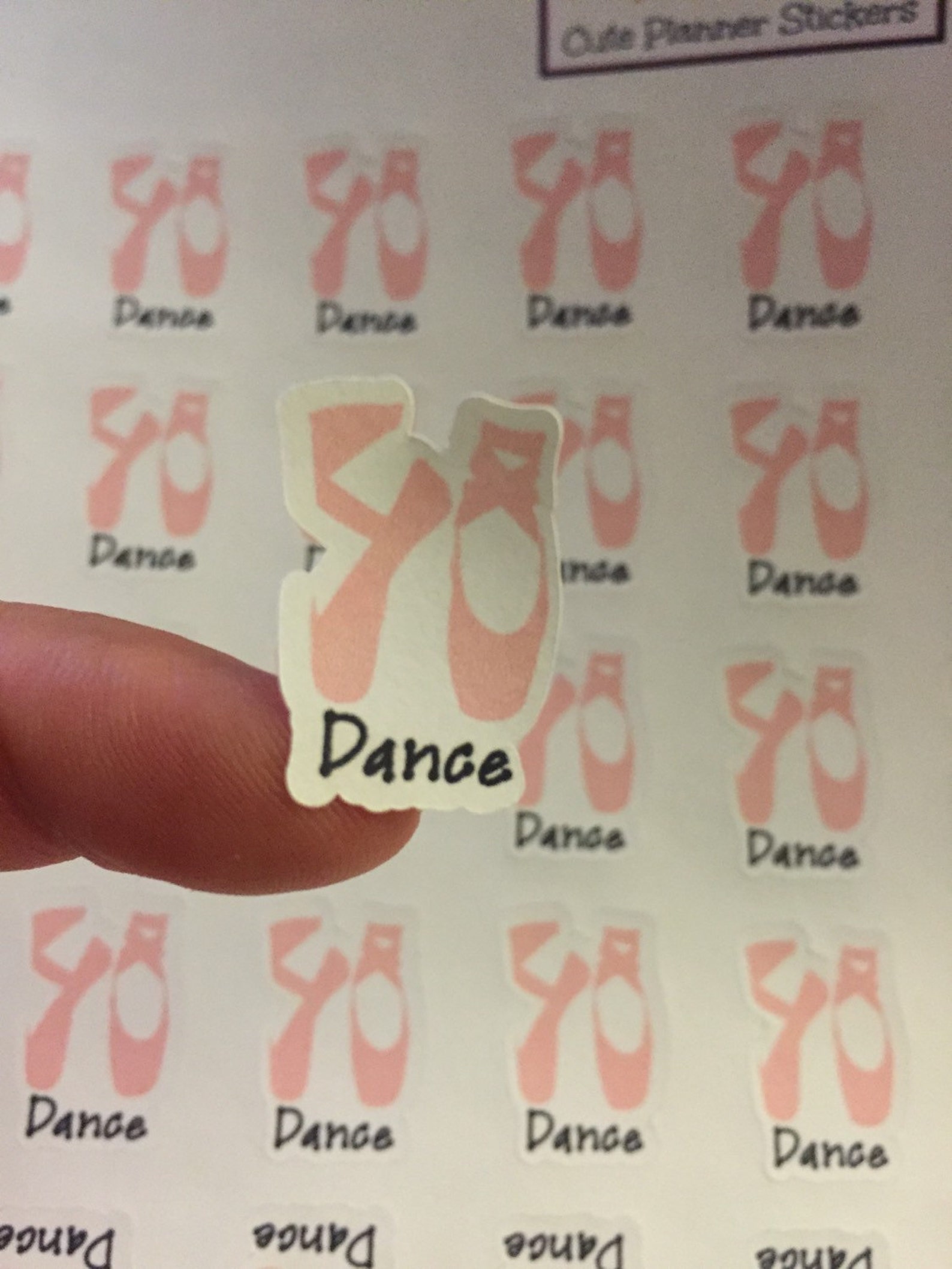 Dance Planner Stickers - Etsy