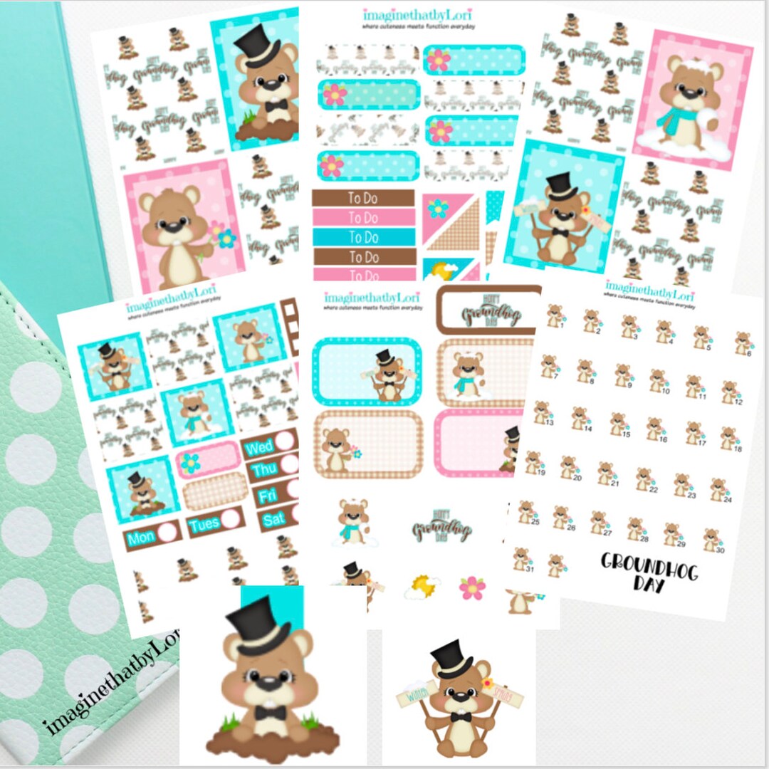 Groundhog Day Mini Kit February - Etsy
