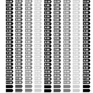 Time Planner Stickers - Etsy