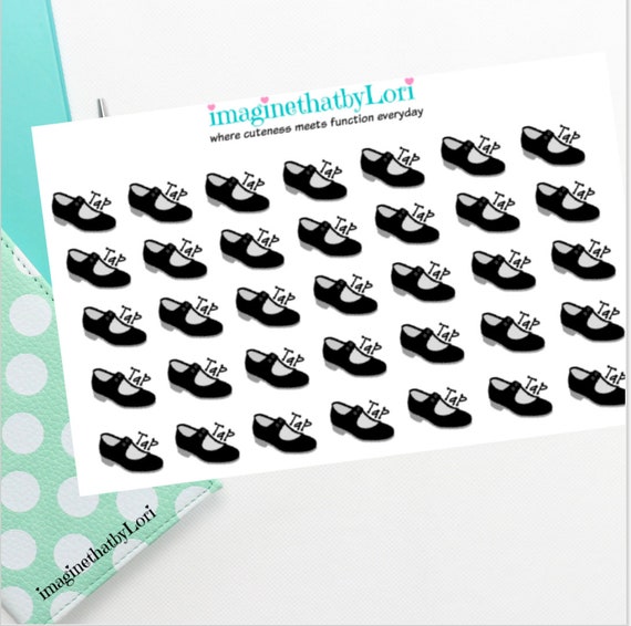 Tap Class Dance Planner Stickers | Etsy