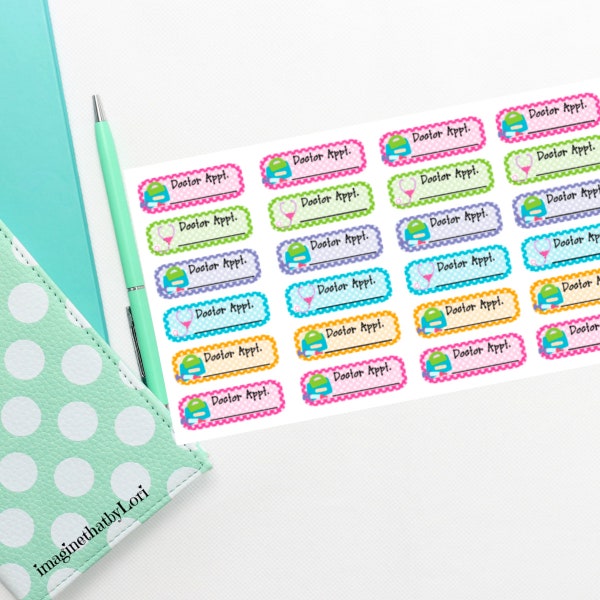 Doctors Appointment Stickers - Etsy