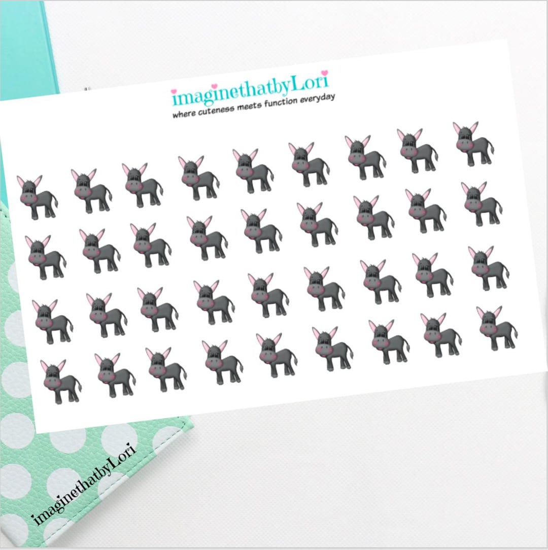 Donkey Planner Stickers Ass Divorce Boyfriend Husband - Etsy