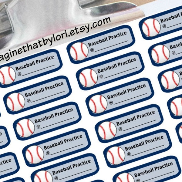 Baseball Practice Planner - Etsy