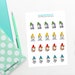 Time Planner Stickers Based on EC Colors - Etsy