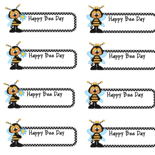 Happy Birthday Balloon Half Box Printable Planner Stickers for | Etsy