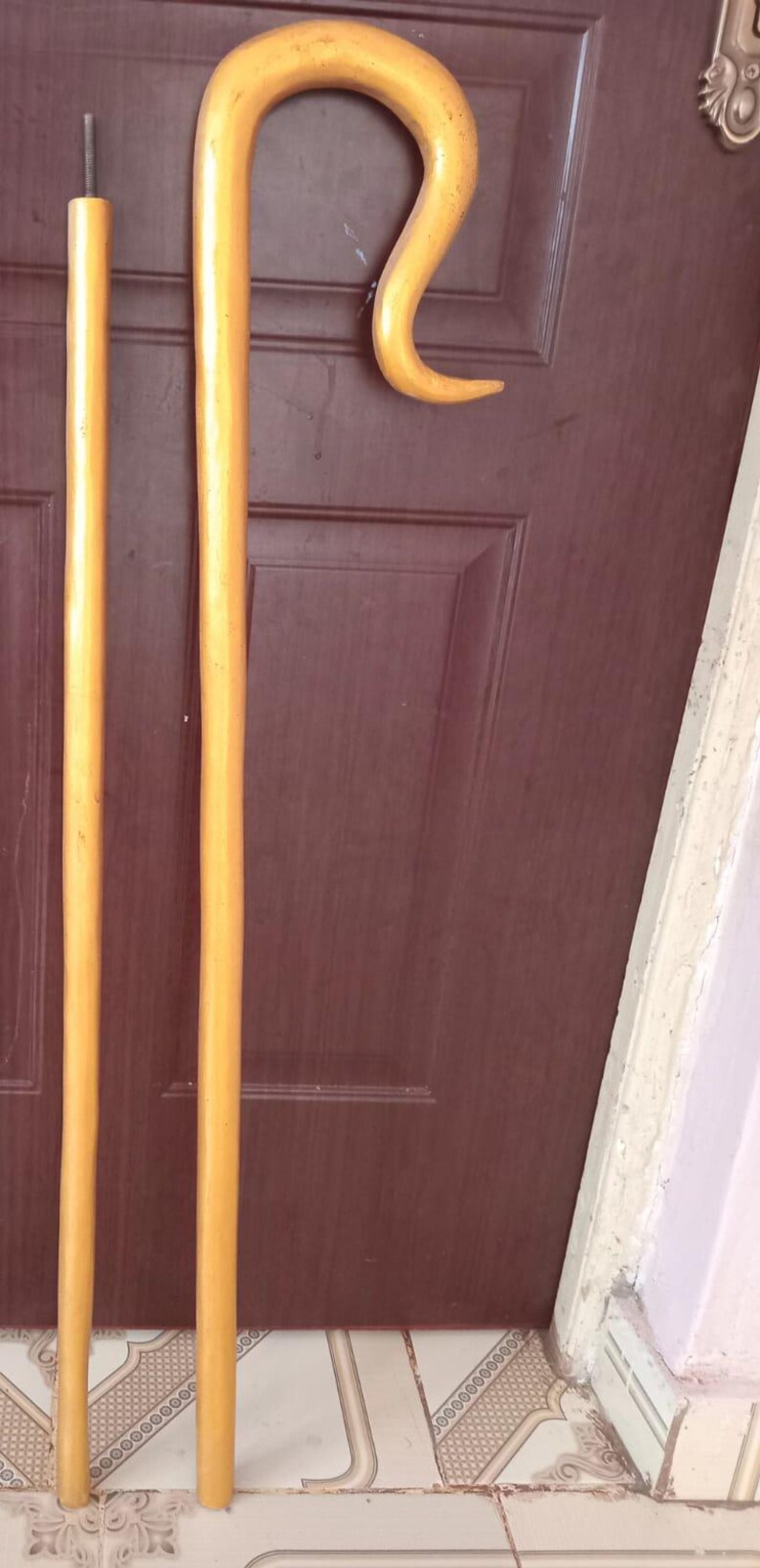 Bishop Stick/shepherd Stick - Etsy