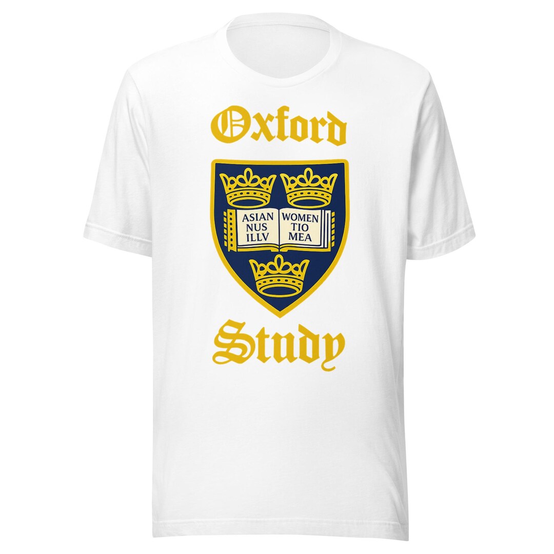 Oxford Study Shirt – Meme Graphic Streetwear Parody T-shirt - Etsy