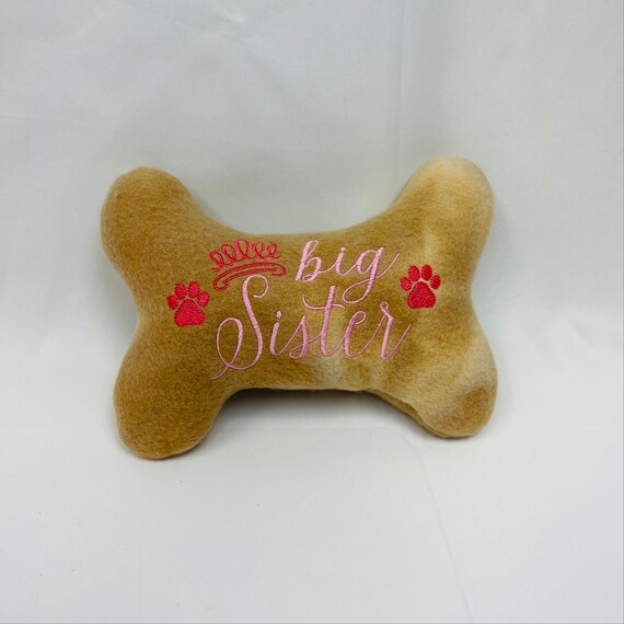 Dog puppy Stuffed Bone Toy Dog Bone Dog Toy BIG Sister Etsy UK