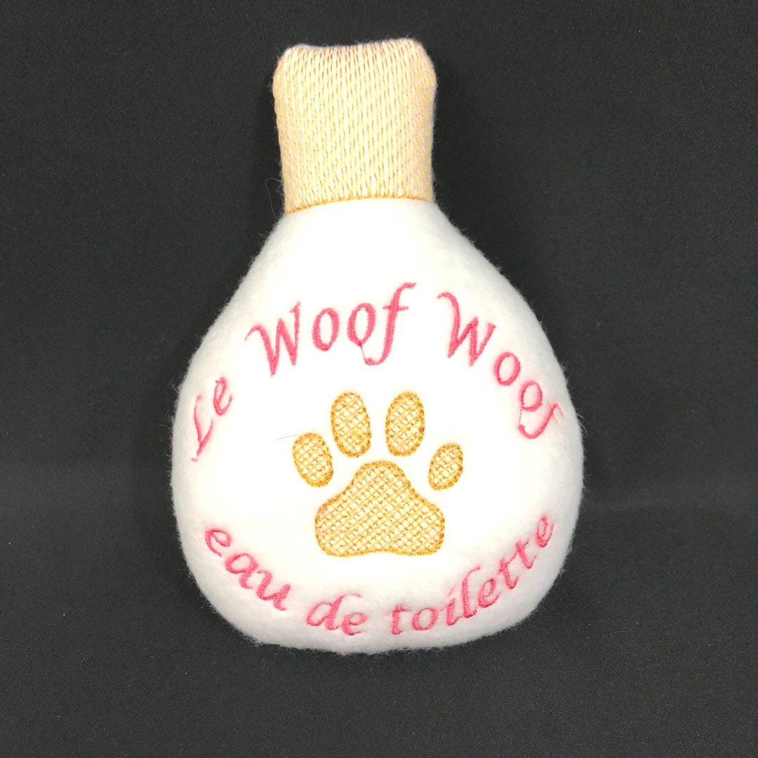 Le Woof Woof Eau De Toilette Dog Toy – Squeaky Plush Pawfume - Etsy