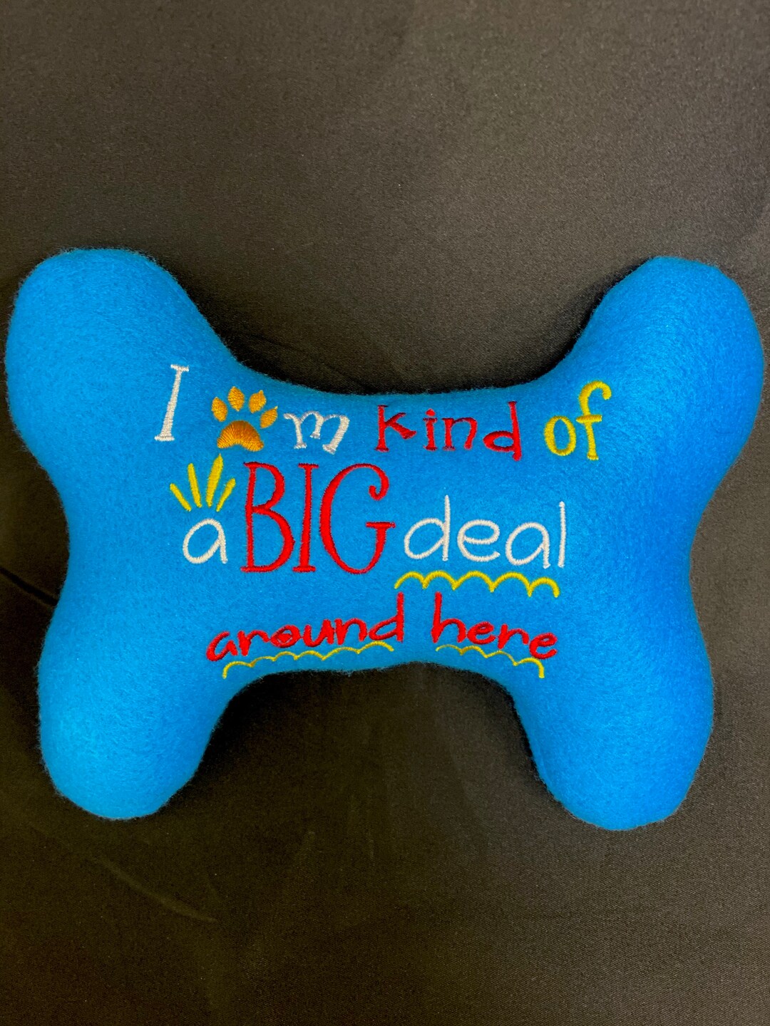 Dog Toy - Puppy Toy - Dog Stuffed Bone Toy - New Dog - Welcome Dog - - Etsy