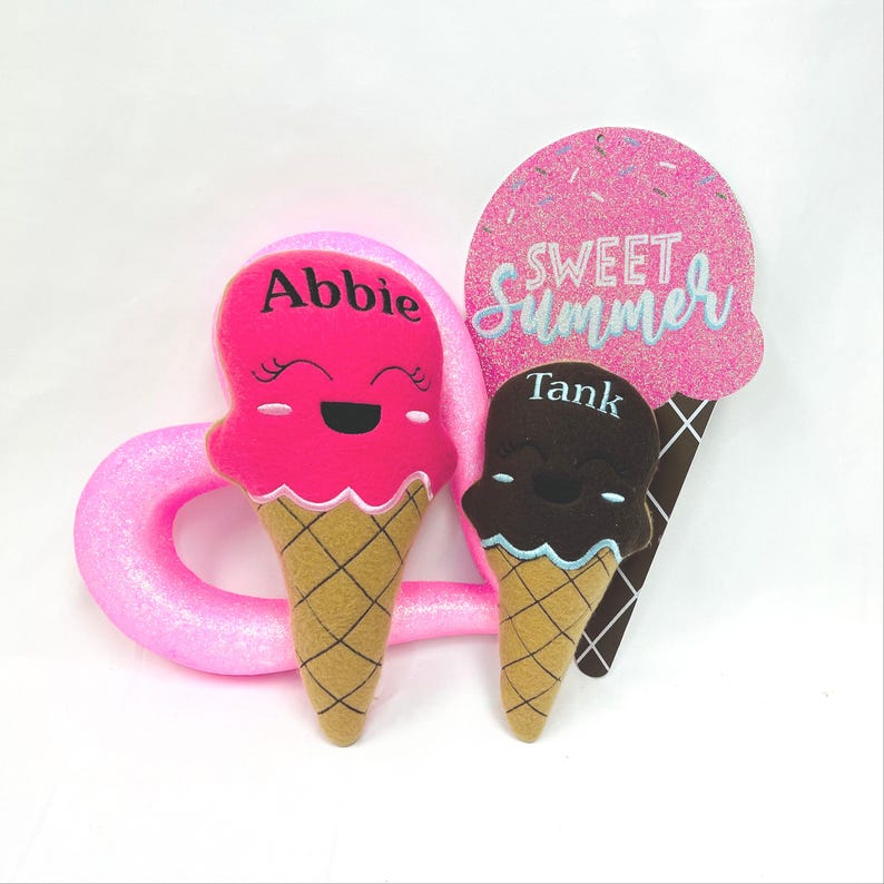 Dog/puppy Customized Ice Cream Cone Toy - Etsy