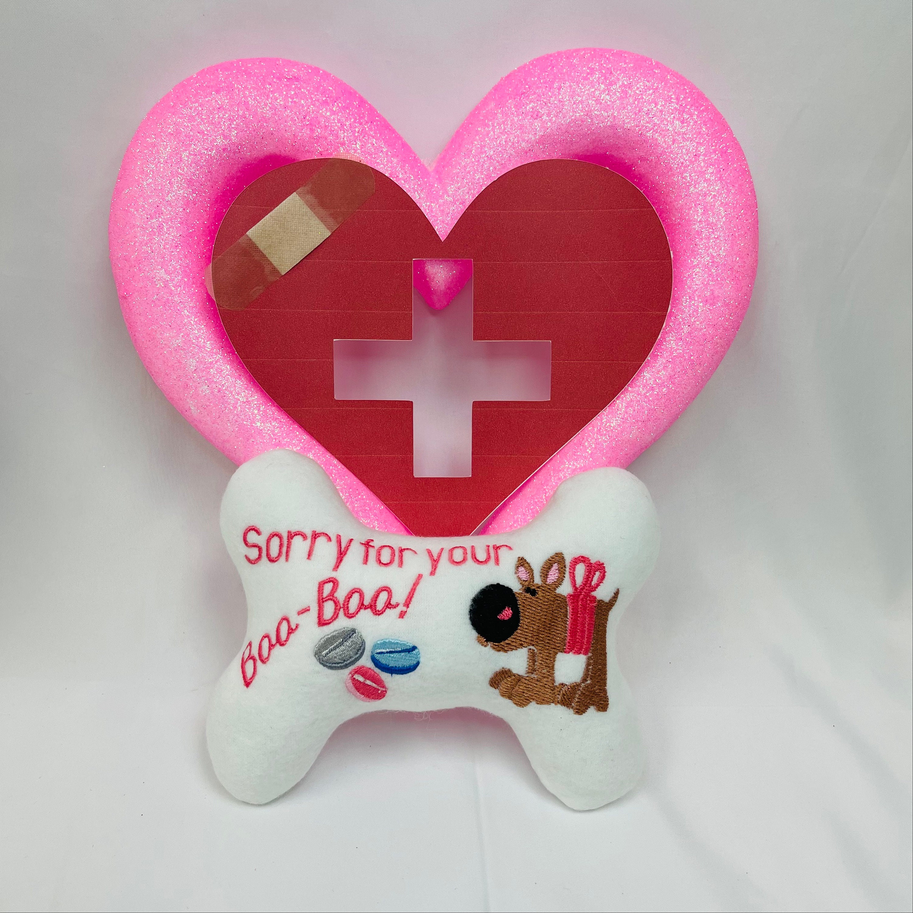 Dog Bone Get Well Soon Sorry About Your Boo-boo | Etsy