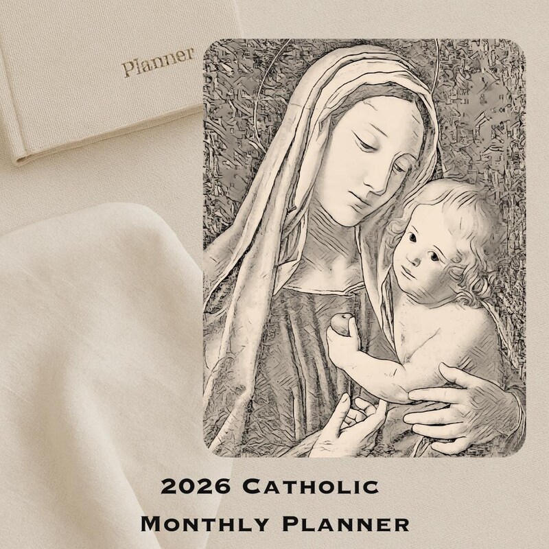 2026 Catholic Planner - Etsy