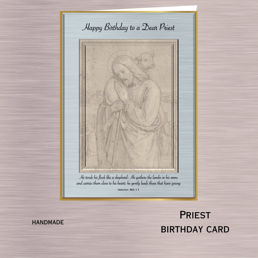 Catholic Priest Birthday Card | Happy Birthday to a Dear Priest ...
