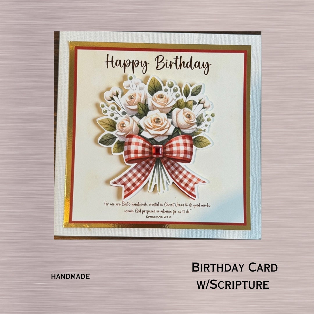 Christian | Catholic Birthday Card | Birthday Card With Scripture ...