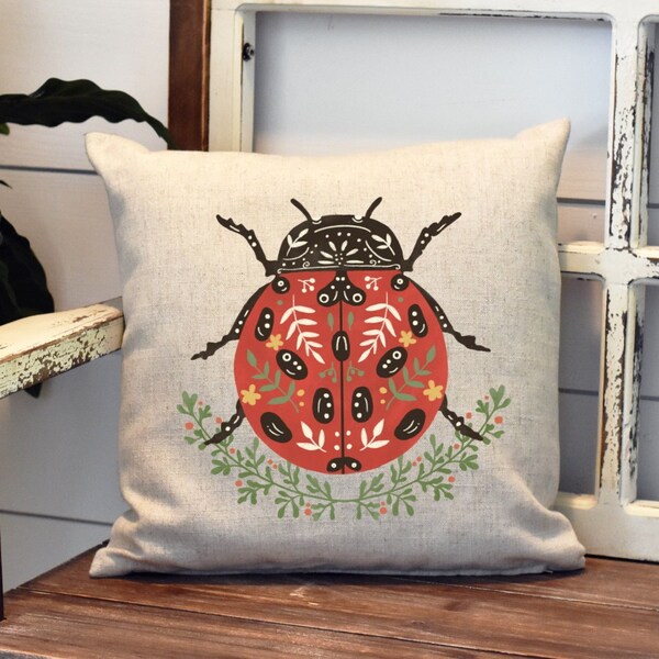 Bug Pillow - Etsy
