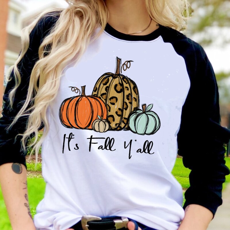Fall Raglan Shirt - Etsy