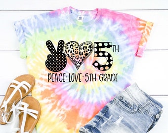 Peace Love Tie Dye - Etsy