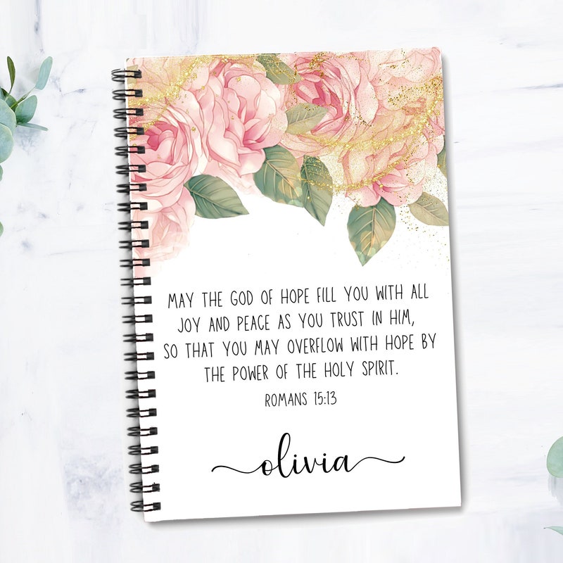 Christian Notebook - Etsy