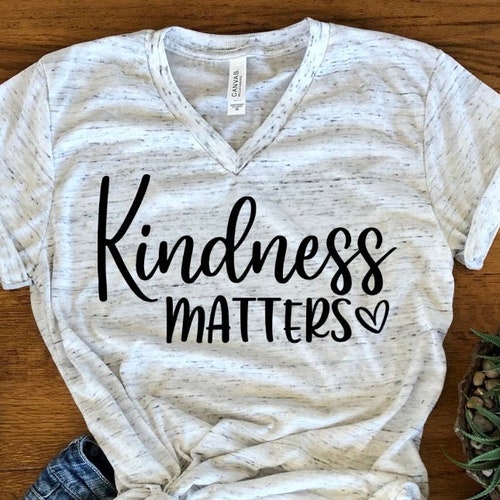 Be Kind Shirt Motivational Tee Positive T-shirt Trendy - Etsy