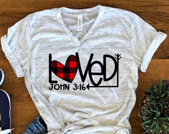 John 3 16 Shirt | Etsy