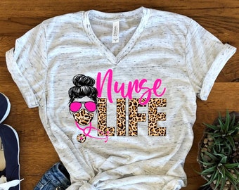 Rn Leopard Shirt - Etsy