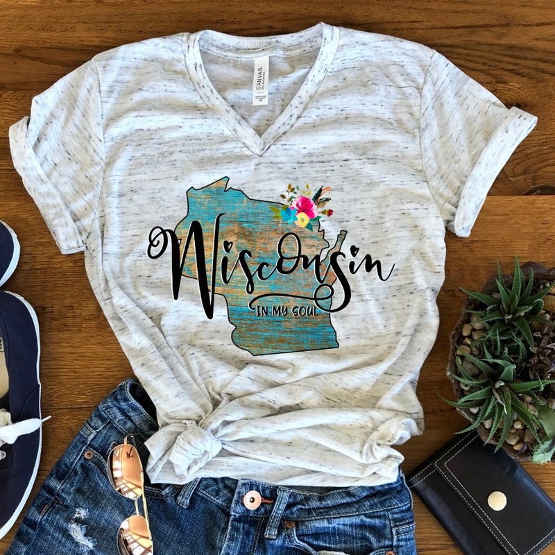 Wisconsin Shirt - Etsy