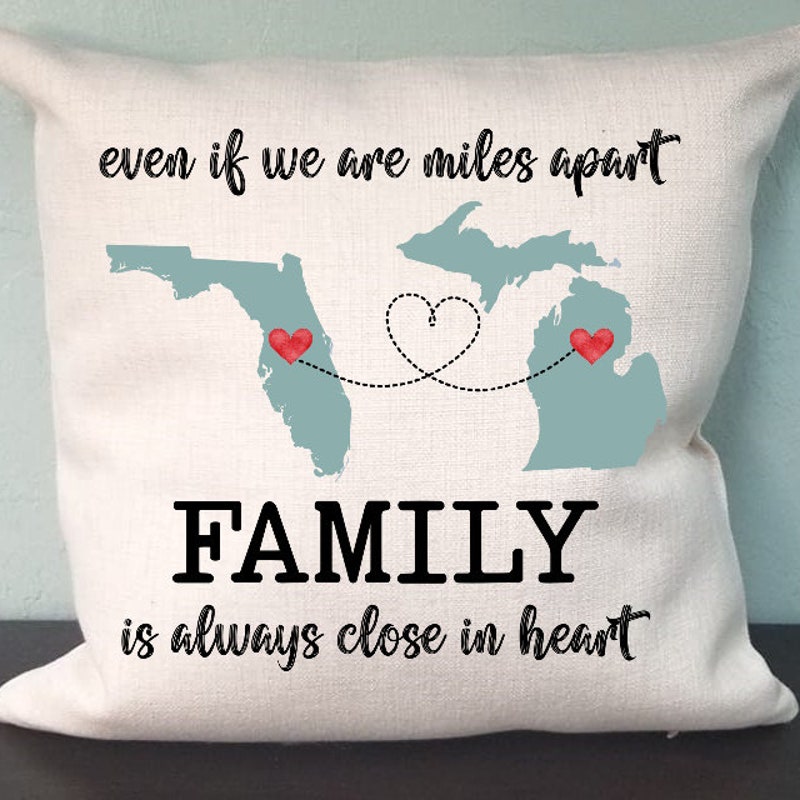 State Pillow - Etsy
