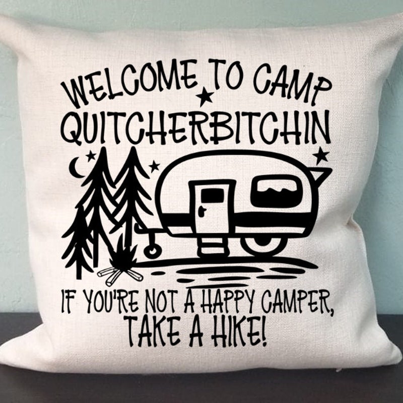 Camper Pillow - Etsy