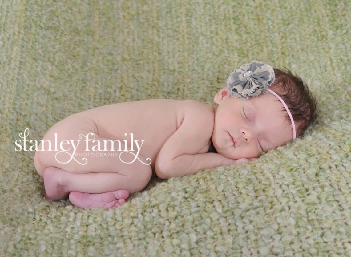 Army - Army Gathered Daisy Hair Clip or Headband - Etsy