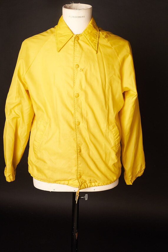 1970s yellow windbreaker - Gem